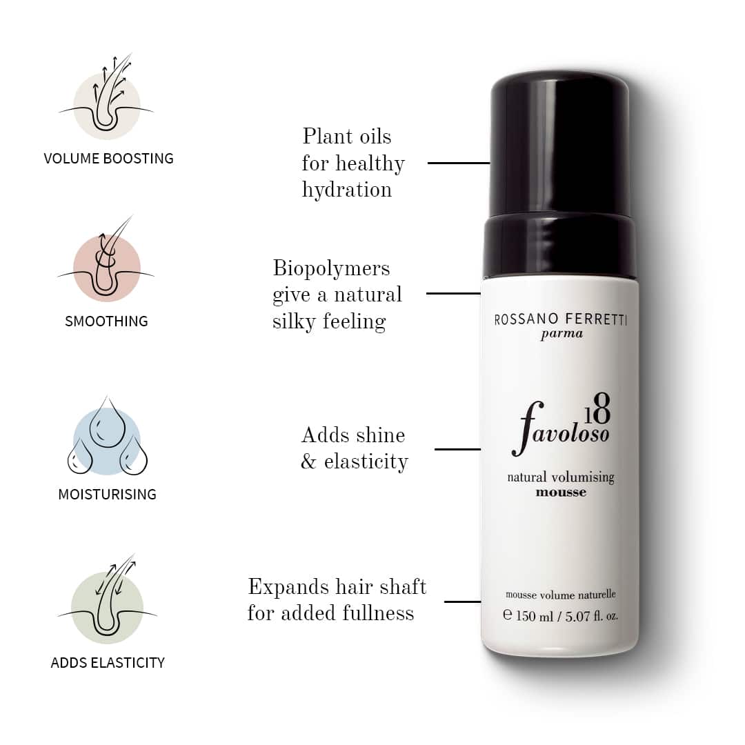 Volumising Mousse 150ml | Rossano Ferretti UK